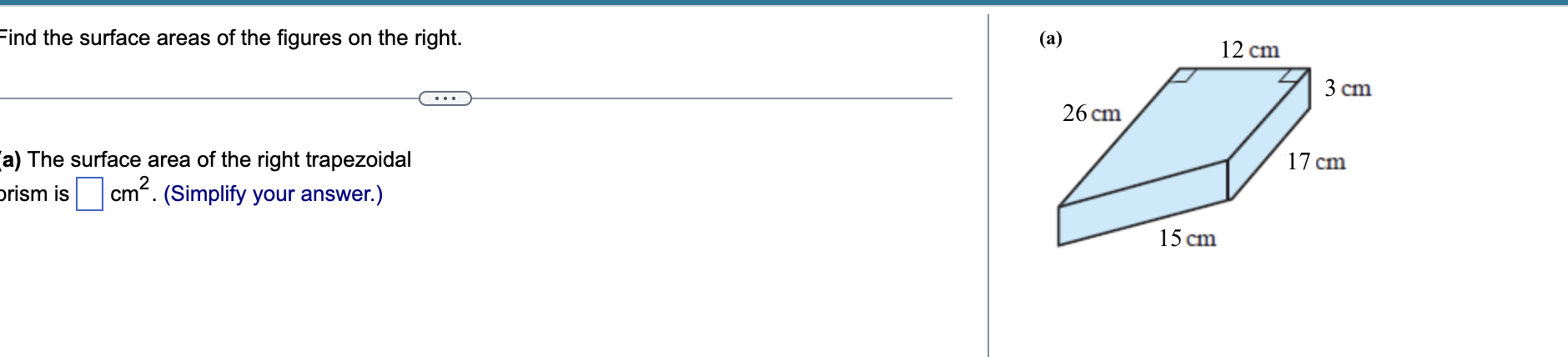 Solved Show me the steps to solve Find the surface areas of | Chegg.com