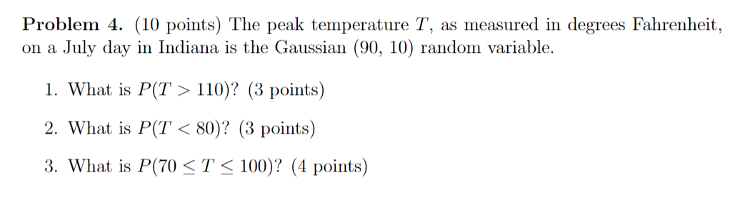 Solved Problem 2. (10 points) A continuous random variable X | Chegg.com