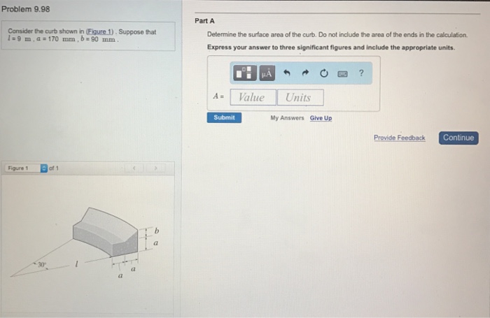 Solved Consider the curb shown in (Figure 1).suppose that l | Chegg.com