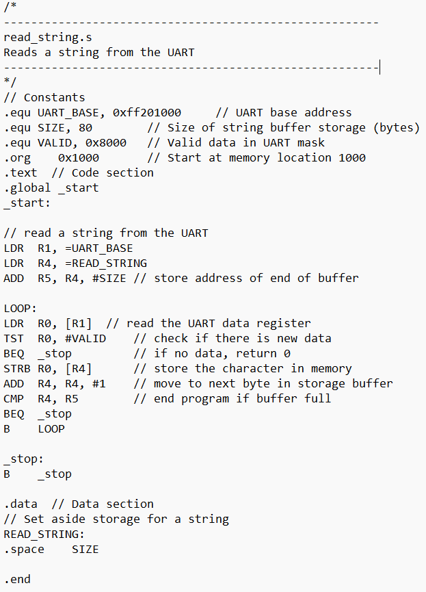 Solved The following is for ARMv7, please explain each line | Chegg.com