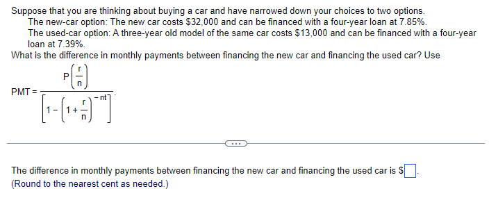 Solved Suppose that you are thinking about buying a car and | Chegg.com