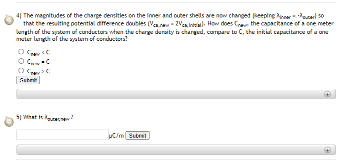 Solved Concentric Cylindrical Conducting Shells 1 2 3 4 5 6 | Chegg.com