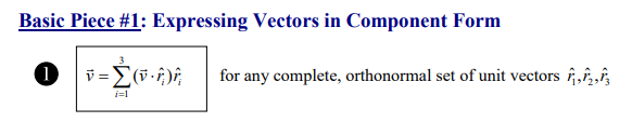 Solved Basic Piece #1: Expressing Vectors in Component Form | Chegg.com