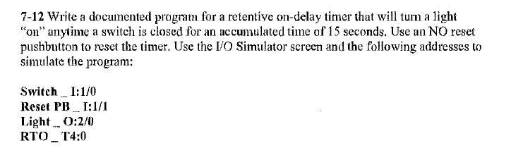 Solved 7-12 Write a docunented program for a retentive | Chegg.com