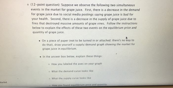 Solved o (12-point question): Suppose we observe the | Chegg.com