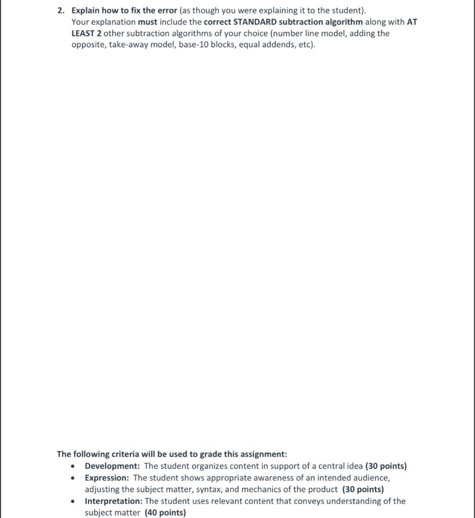 Solved Your response should use proper mathematical | Chegg.com