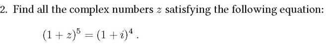 Solved Find all the complex numbers z satisfying the | Chegg.com