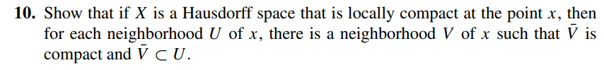 Solved 10. Show that if X is a Hausdorff space that is | Chegg.com