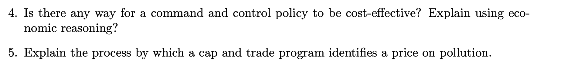 Solved 4. Is there any way for a command and control policy | Chegg.com