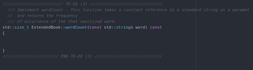 Solved I need help with completing this To-do portion Here's | Chegg.com