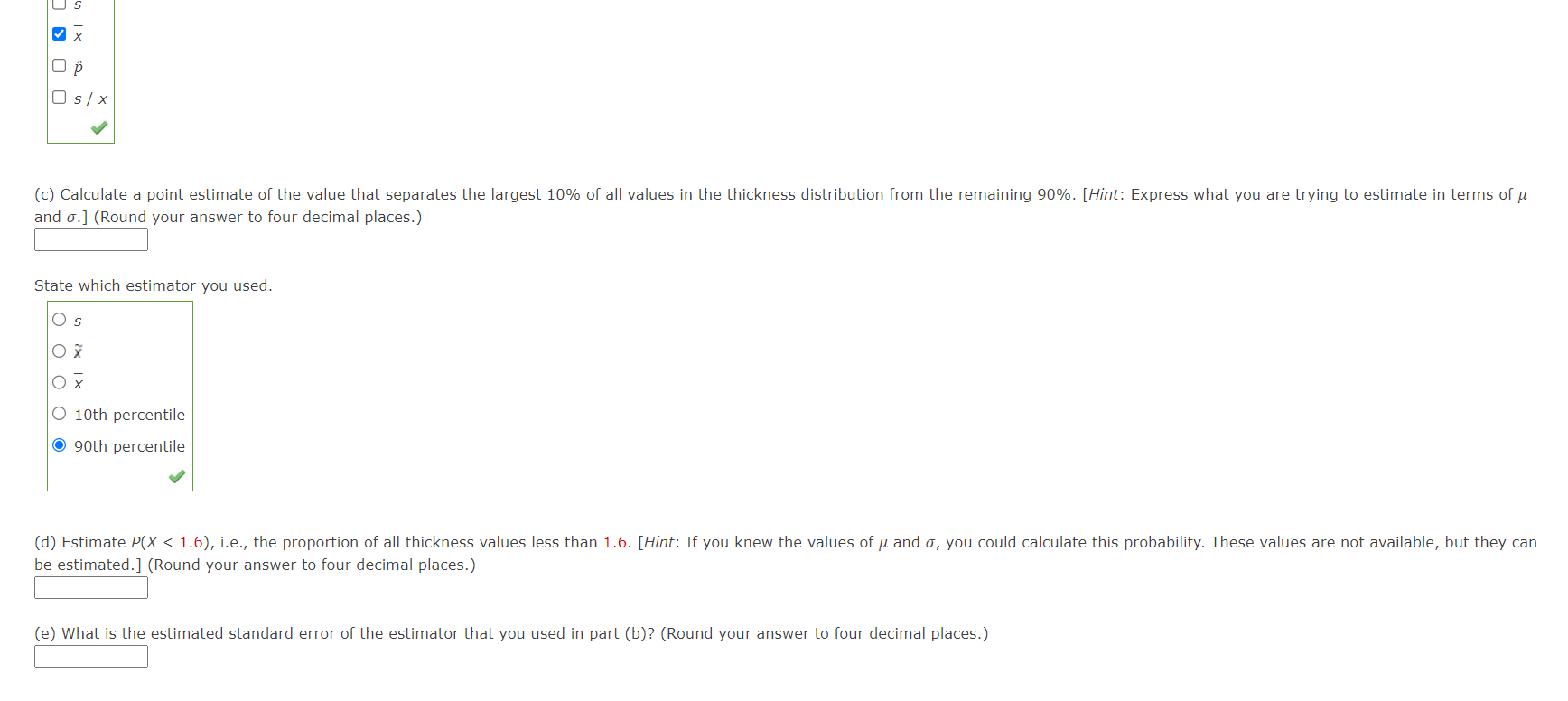 Solved Consider the following sample of observations on | Chegg.com