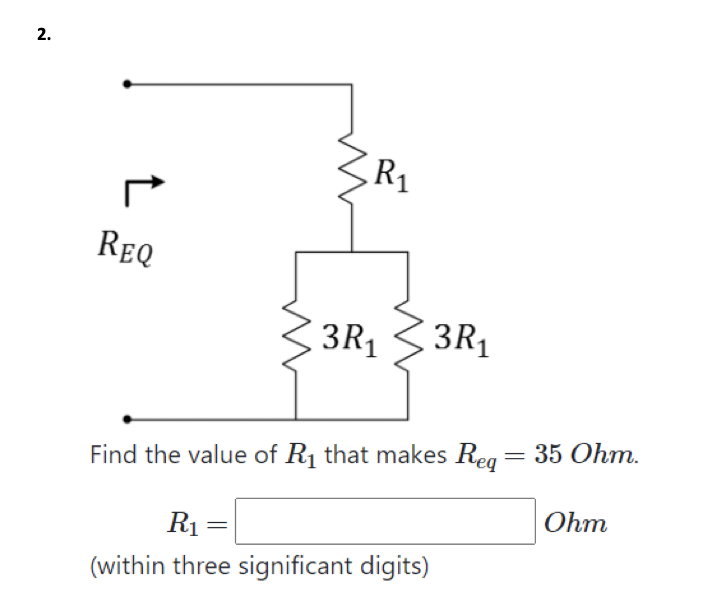 Solved Find the value of R1 ﻿that makes | Chegg.com