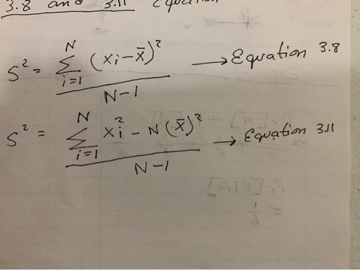 Solved Example 3.4 The numbers given at the beginning of | Chegg.com
