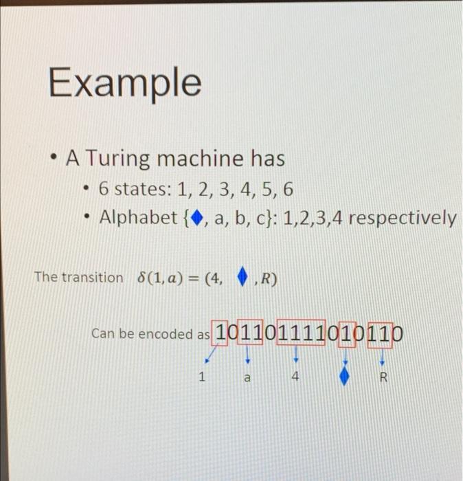 Solved I'm having trouble encoding the 3rd turing machine | Chegg.com