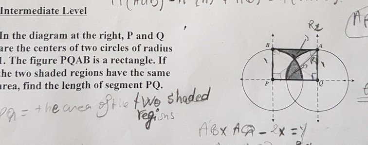 Intermediate Level Ri In the diagram at the right, P | Chegg.com