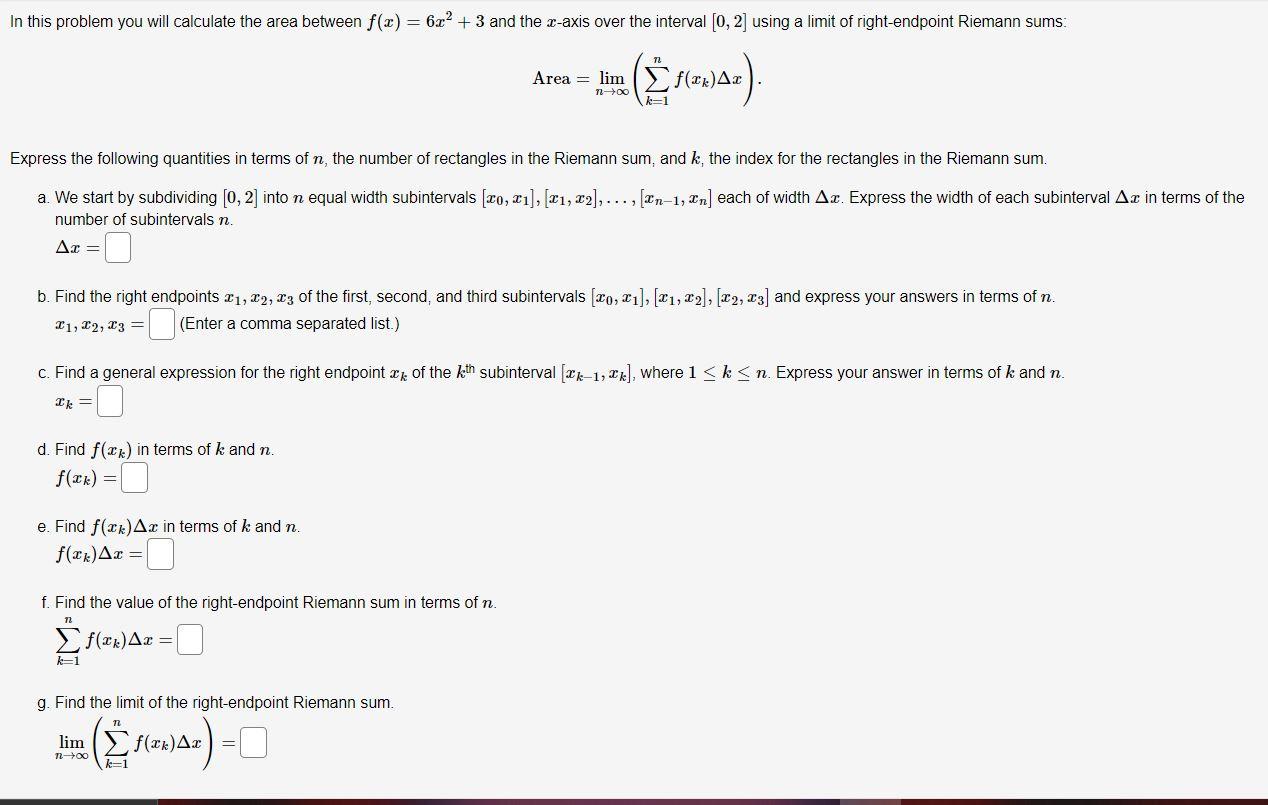 Solved In this problem you will calculate the area between | Chegg.com