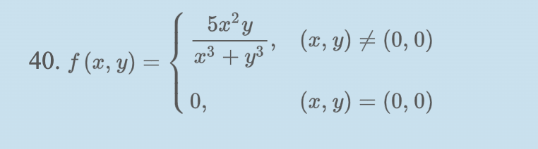 Solved In Exercises 39 and 40, use the function to show that | Chegg.com