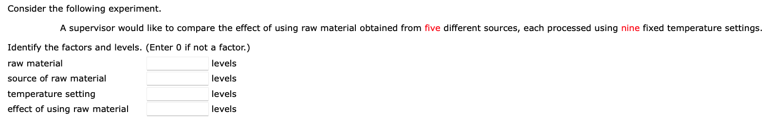 Solved Consider the following experiment. A supervisor would | Chegg.com
