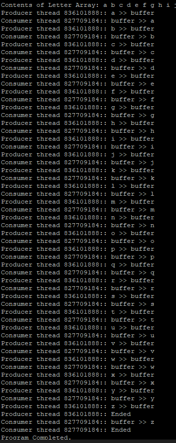 Solved Write a C program* that solves the producer - | Chegg.com