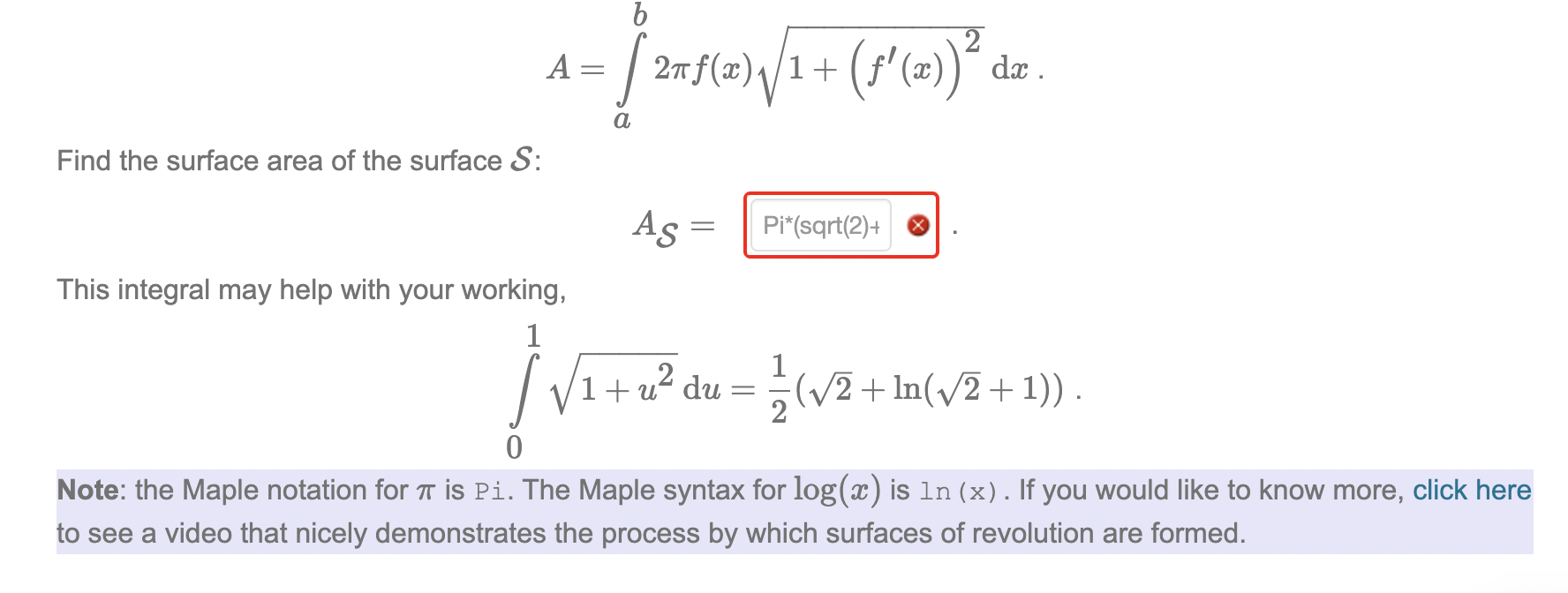 Solved The function f(x)=e−x for x=0 to ∞ can be rotated | Chegg.com