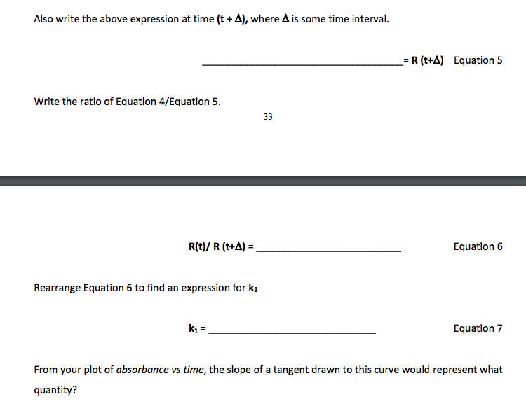 Two methods of calculating the first-order rate | Chegg.com