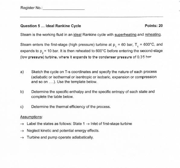 Solved Answer sheet Use this sheet for your answer only. | Chegg.com