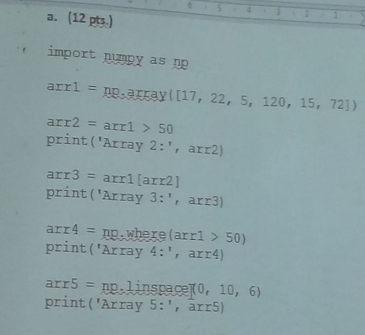 Solved this is a tracing question and asks what will be the | Chegg.com