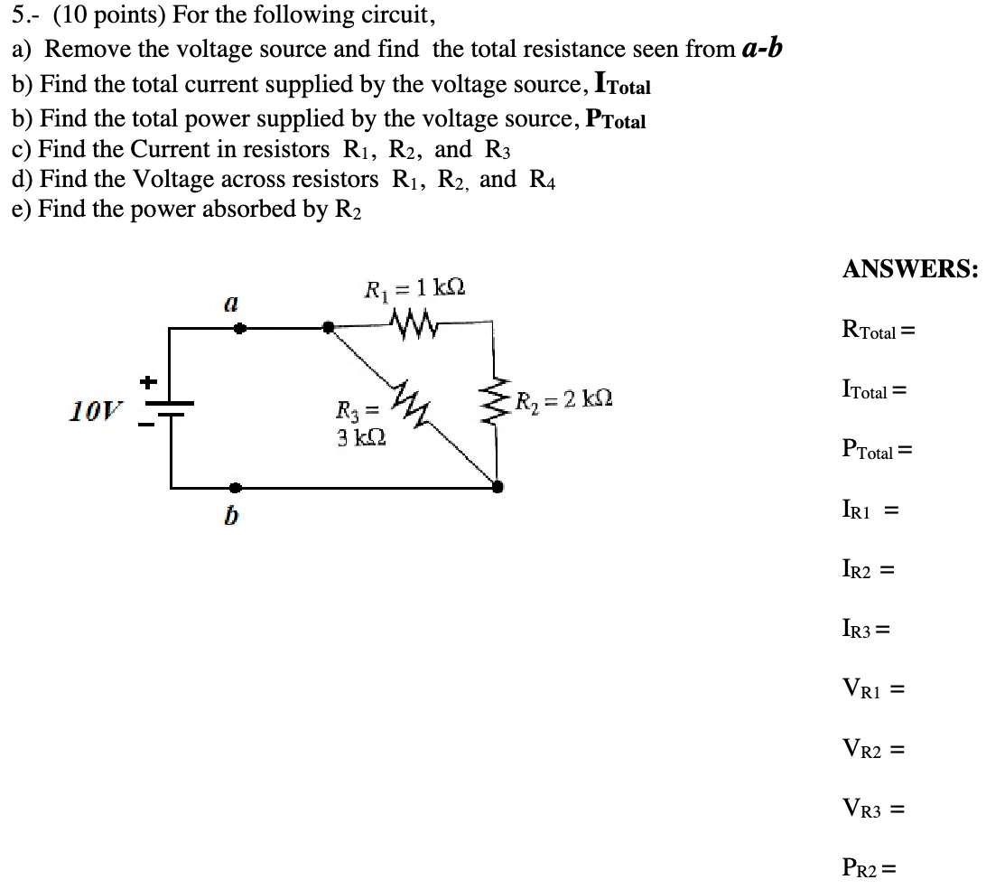 Solved 5.- \\( (10 \\) points \\( ) \\) For the following | Chegg.com Solved 5.- \\( (10 \\) points \\( ) \\) For the following | Chegg.com