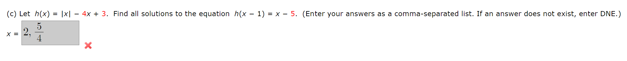 Solved x= | Chegg.com