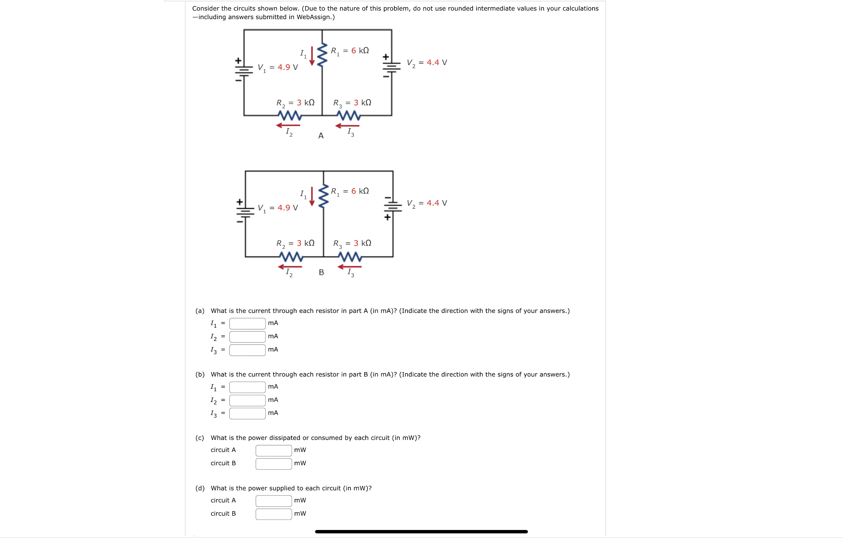Solved Consider the circuits shown below. (Due to the nature | Chegg.com