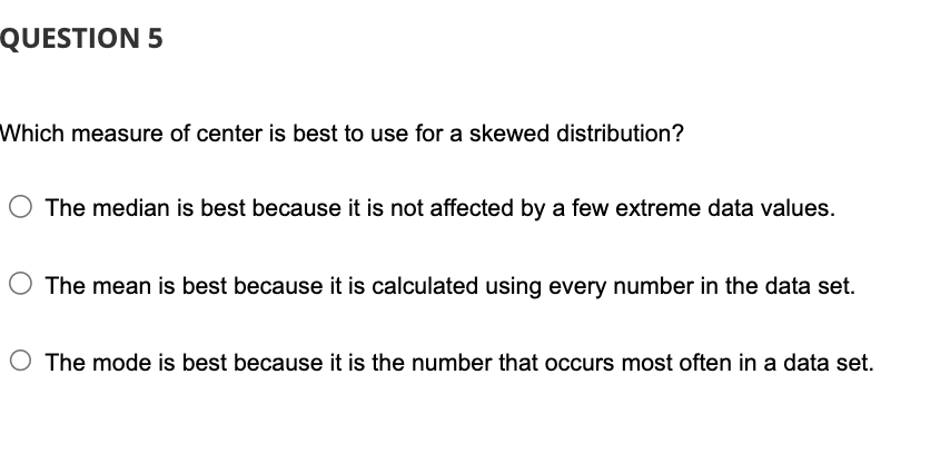 Solved Below are the mean, median, and midrange describing | Chegg.com
