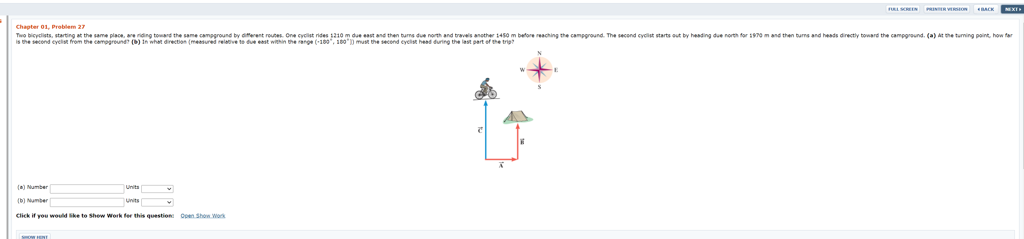 Solved FULL SCREEN PRINTER VERSION BACK NEXT Chapter 01, | Chegg.com