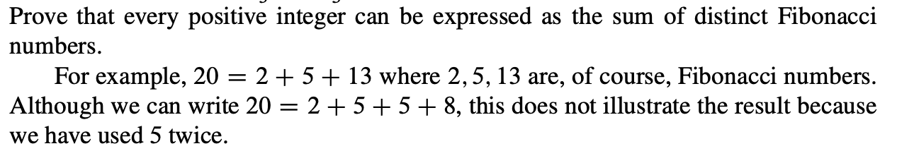 Solved Prove that every positive integer can be expressed as | Chegg.com