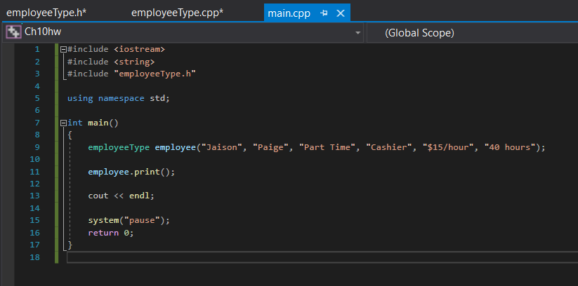 Create a C++ program using 3 files myfunctions.h | Chegg.com