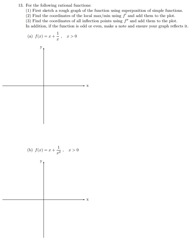 Solved How do you solve question 13? all parts showing all | Chegg.com