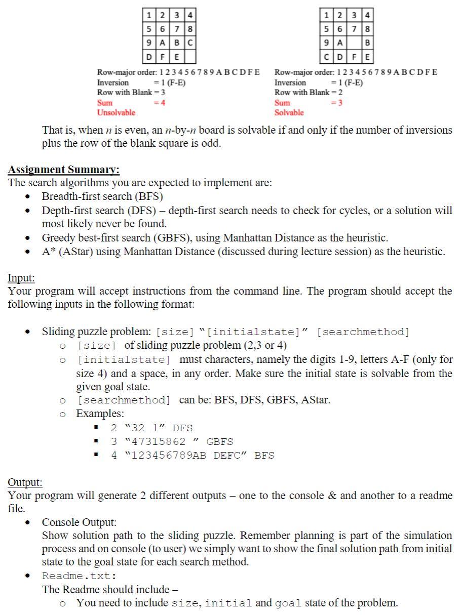 Solved Objective: Expressing the problem as a search problem | Chegg.com