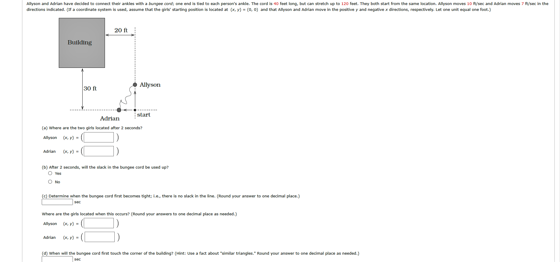 Solved Allyson and Adrian have decided to connect their | Chegg.com