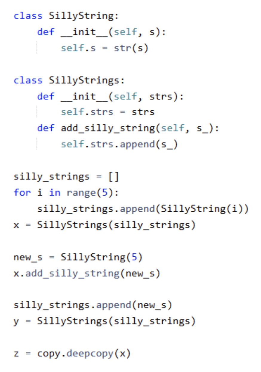 Solved The following code is executed. Assume that garbage | Chegg.com