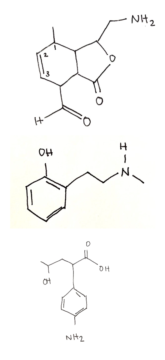 Solved NAMING STRUCTURES? Please tell me the name of | Chegg.com