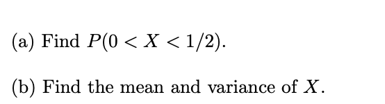 Solved 5. Let the random variable X have PDF | Chegg.com
