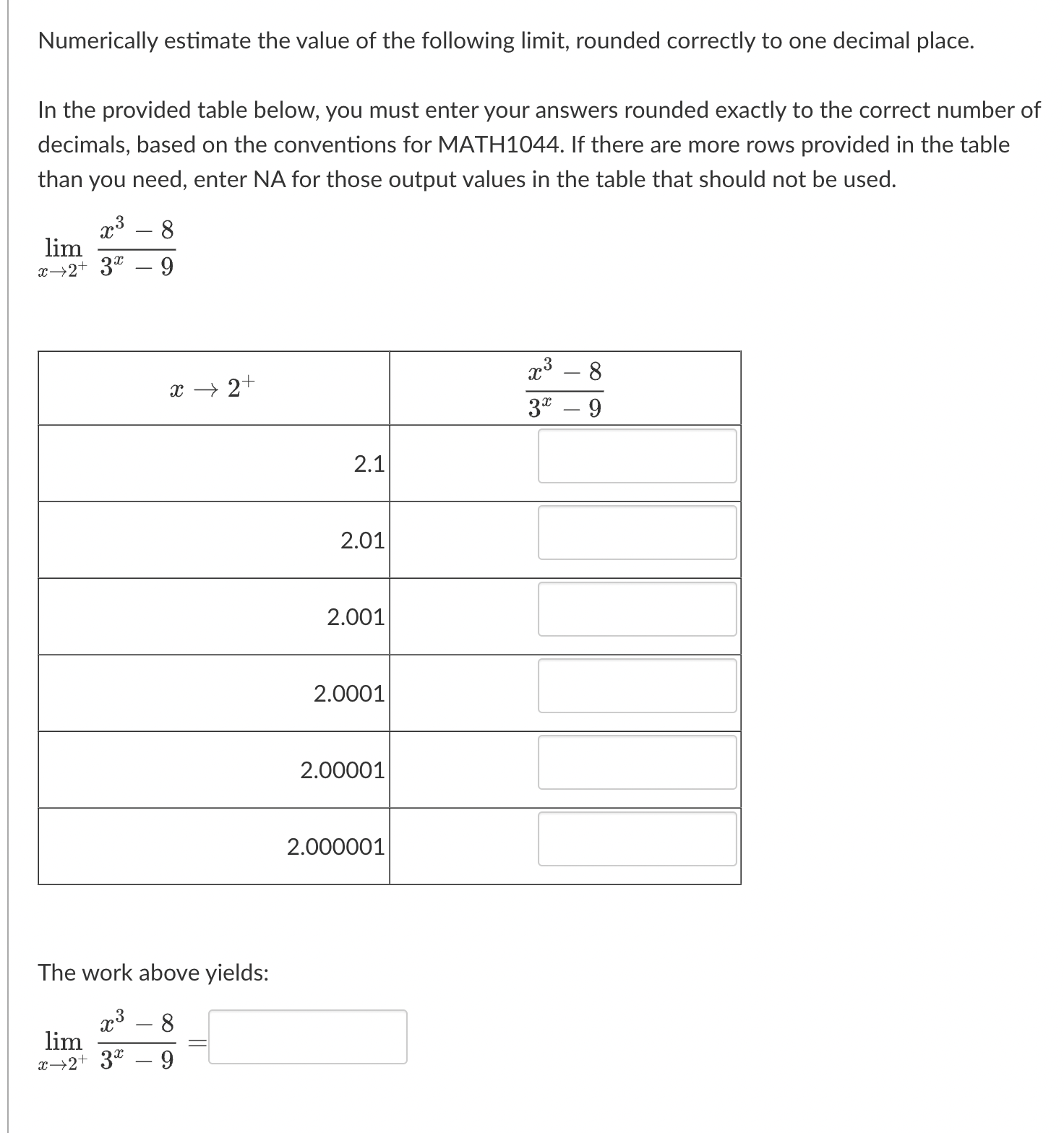 Solved Numerically estimate the value of the following | Chegg.com Solved Numerically estimate the value of the following | Chegg.com