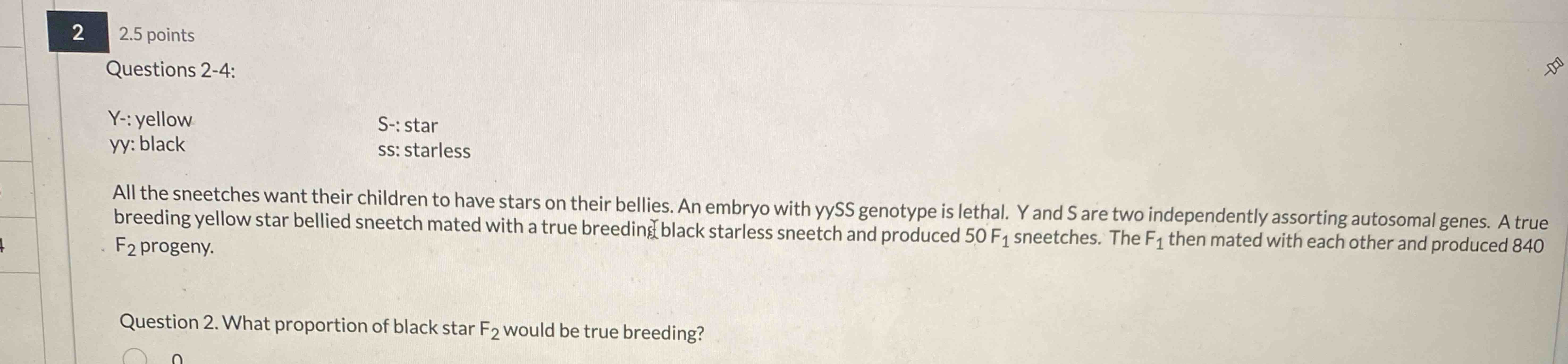 Solved Questions 2-4:Y-: yellowS-: staryy: blackss: | Chegg.com