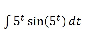 Solved ∫﻿﻿5tsin(5t)dt | Chegg.com