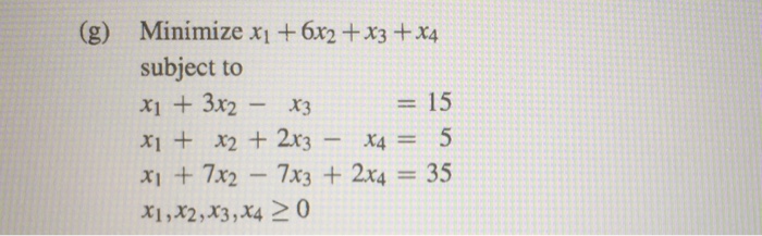 Solved Determine The Optimal Value Of The Objective