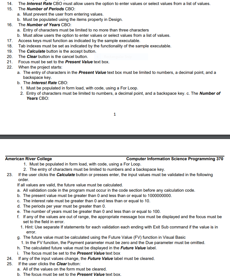 Solved Please Help with Visual Basic. I need help with | Chegg.com