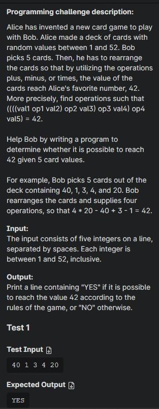 Solved Programming challenge description: Alice has invented | Chegg.com