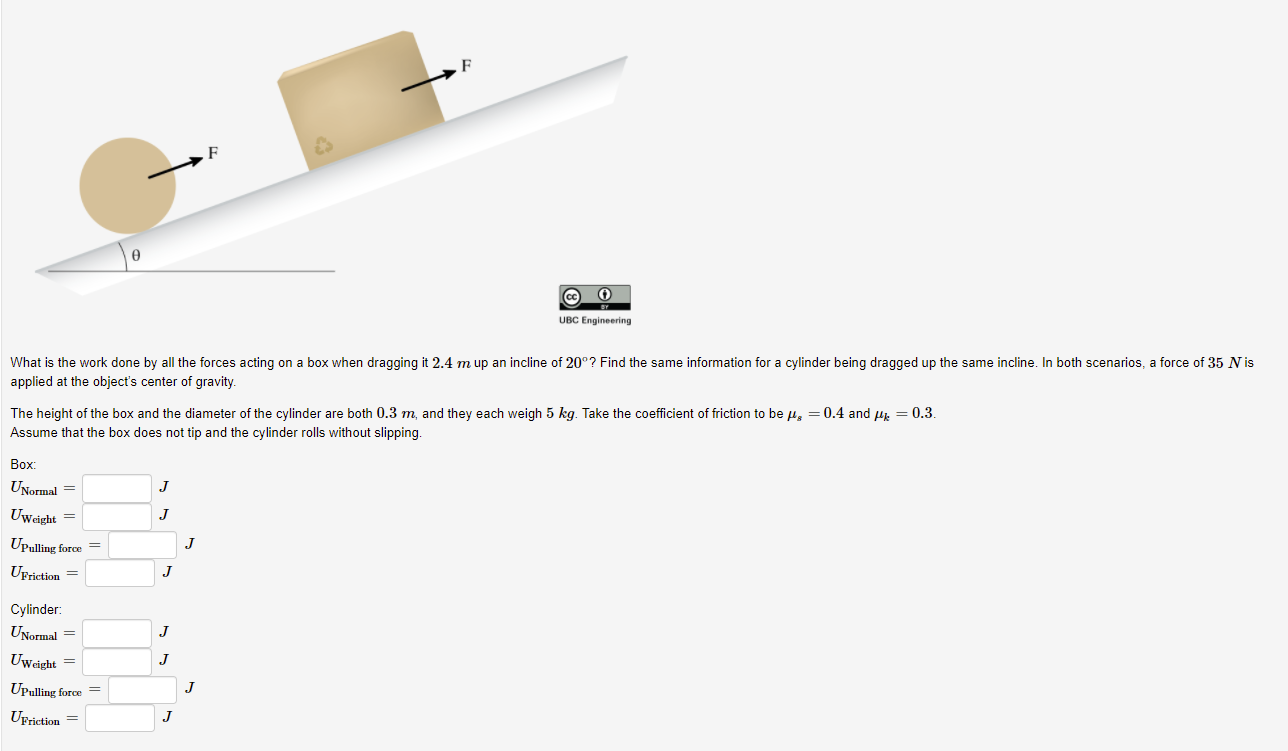 Solved F o UBC Engineering What is the work done by all the | Chegg.com