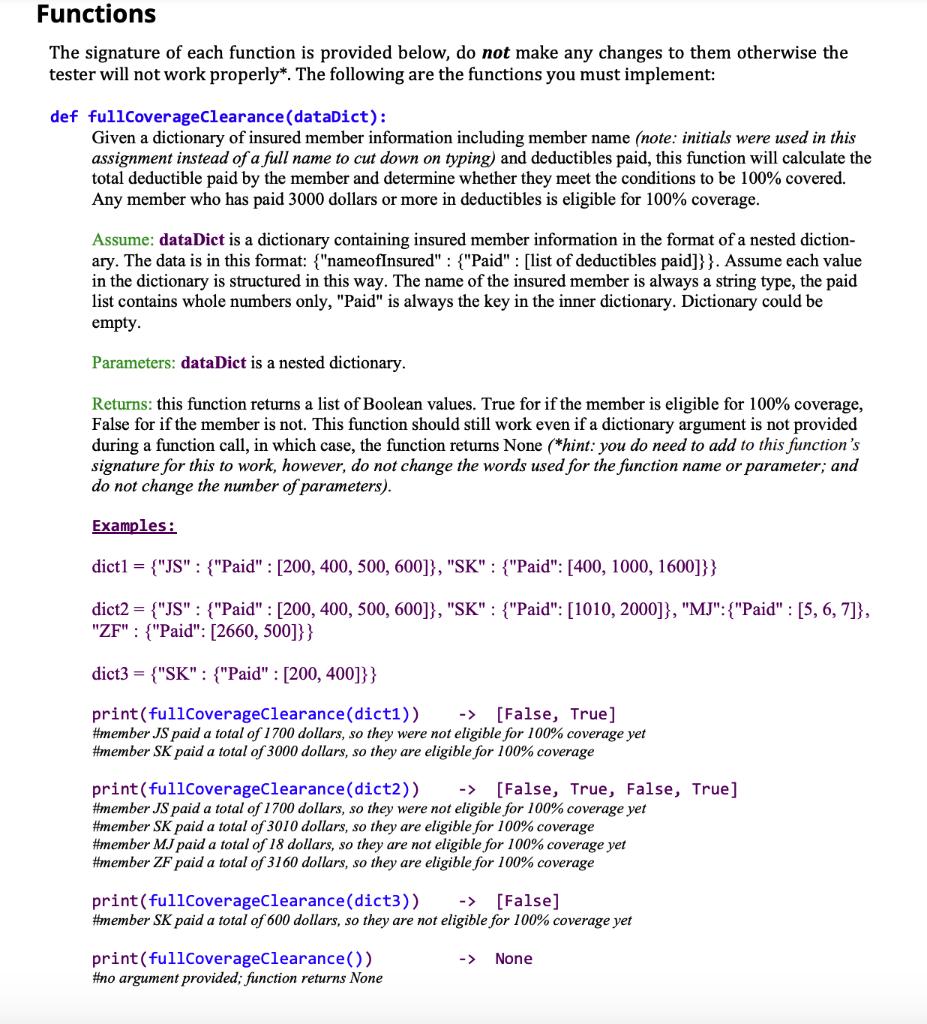 Solved Need Code in Python. Explain the logic behind the | Chegg.com