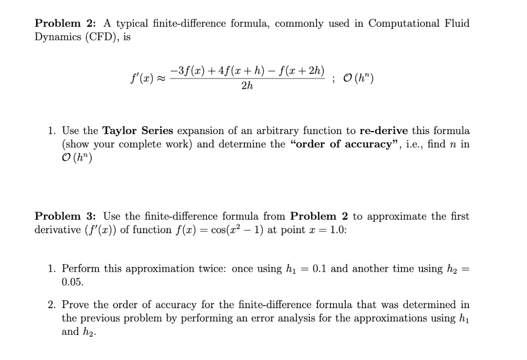 Solved Need problem 3 part 1 and 2 not problem 2 | Chegg.com