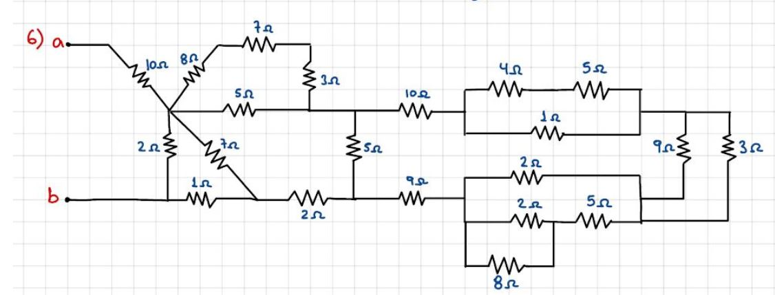 Solved Assume there is a 20V voltage source between points A | Chegg.com